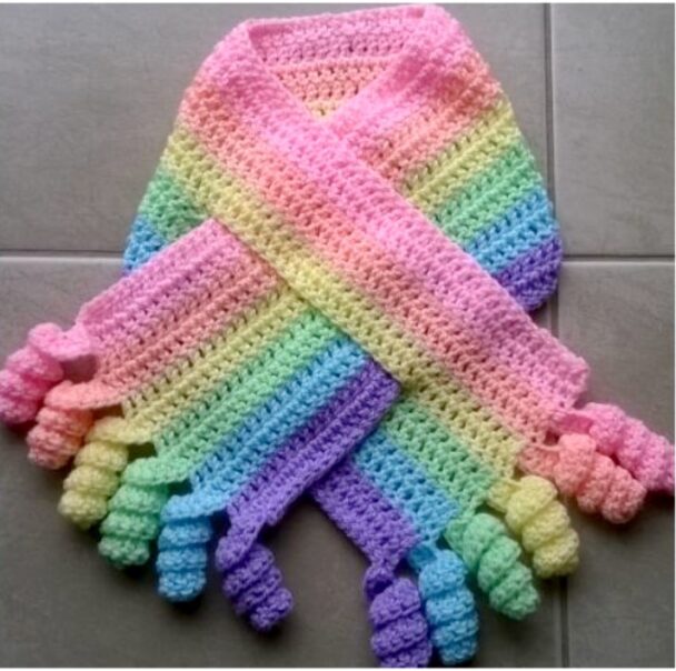 Curly Shirley Scarf – Free Crochet Pattern - Crochet Lover